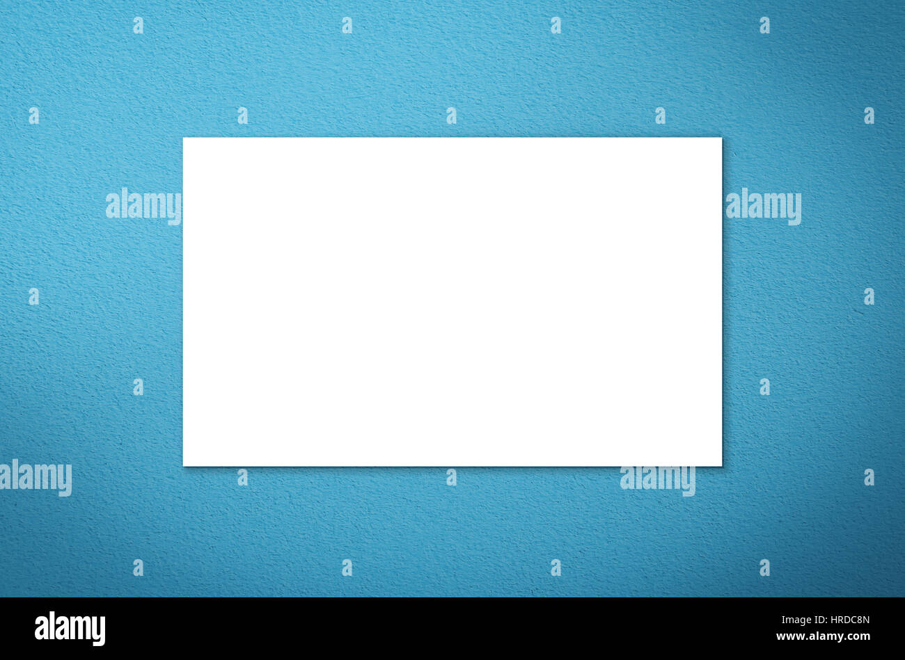 white blank name card or business card Stock Photo - Alamy