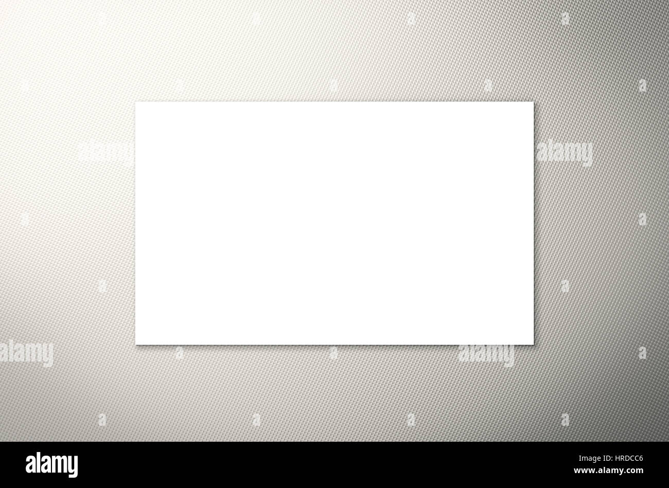 white blank name card or business card Stock Photo - Alamy