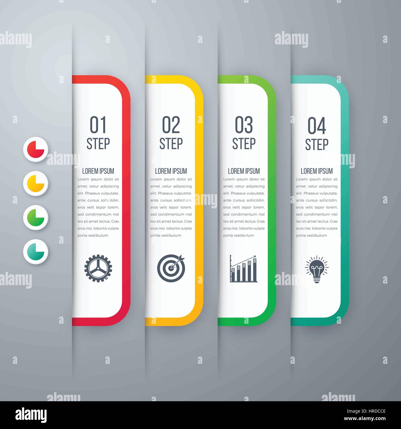 Modern infographics template with 4 options Stock Vector Image & Art ...