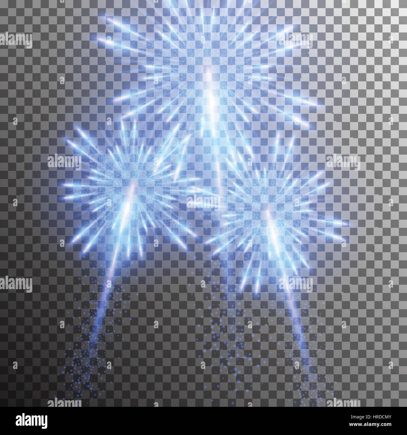 isolated realistic vector fireworks Stock Vector Image & Art - Alamy