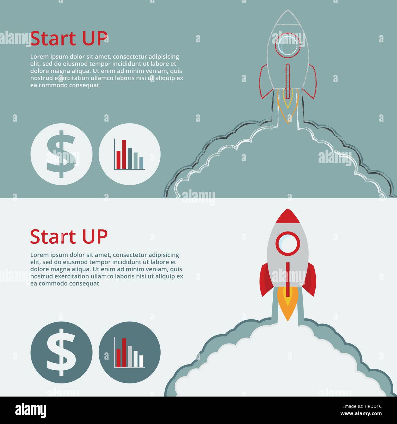 Spaceship illustration space text Stock Vector Images - Alamy