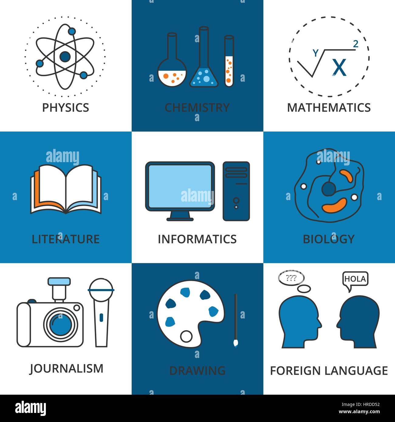 School outline vector icon Stock Vector Images - Alamy