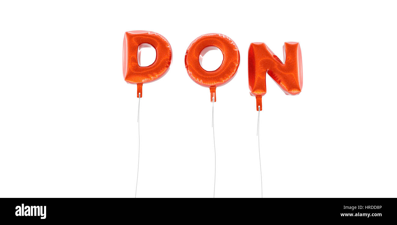 Don main Cut Out Stock Images & Pictures - Alamy