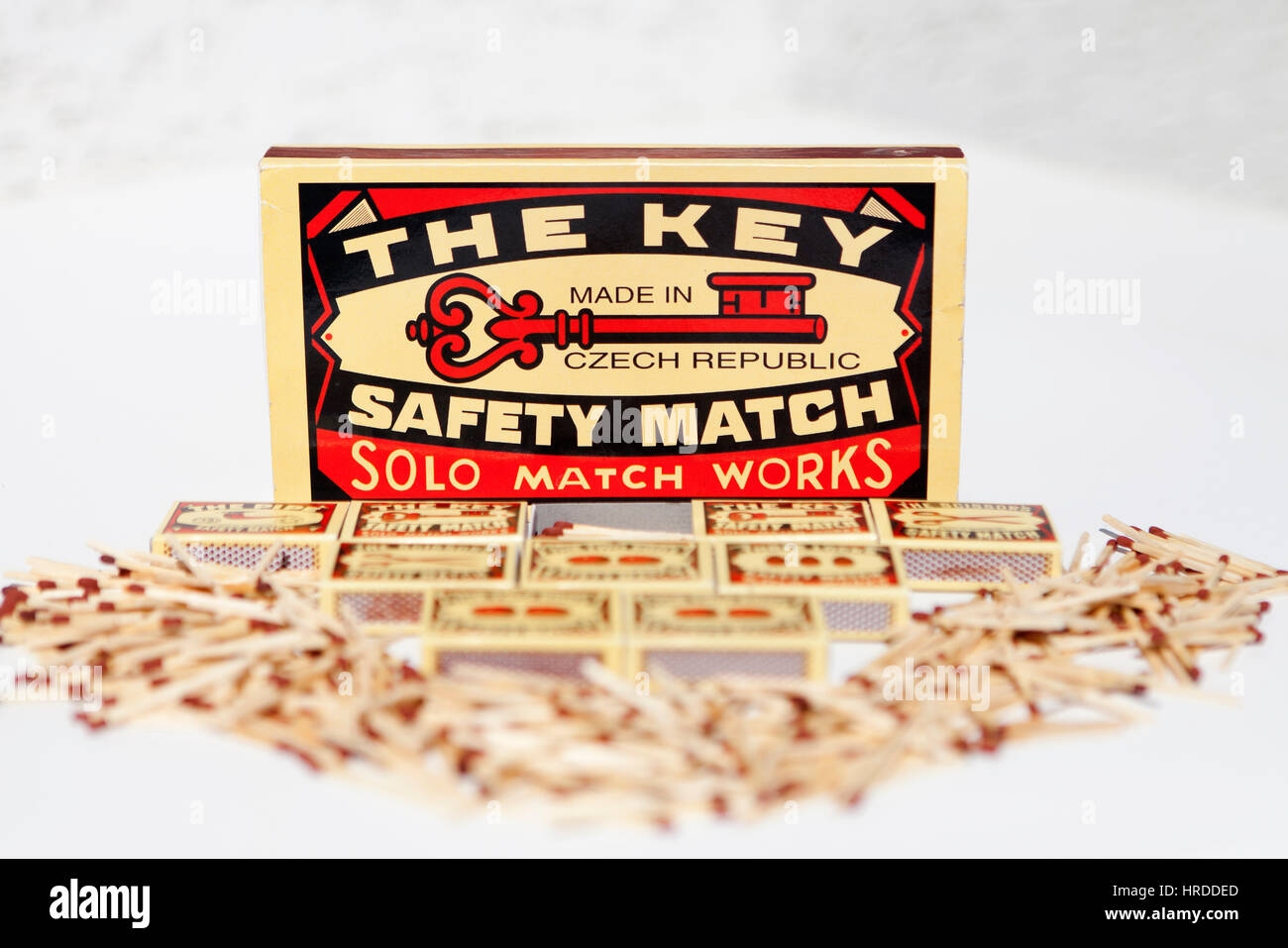Solo match works, Safety match, the key Stock Photo - Alamy