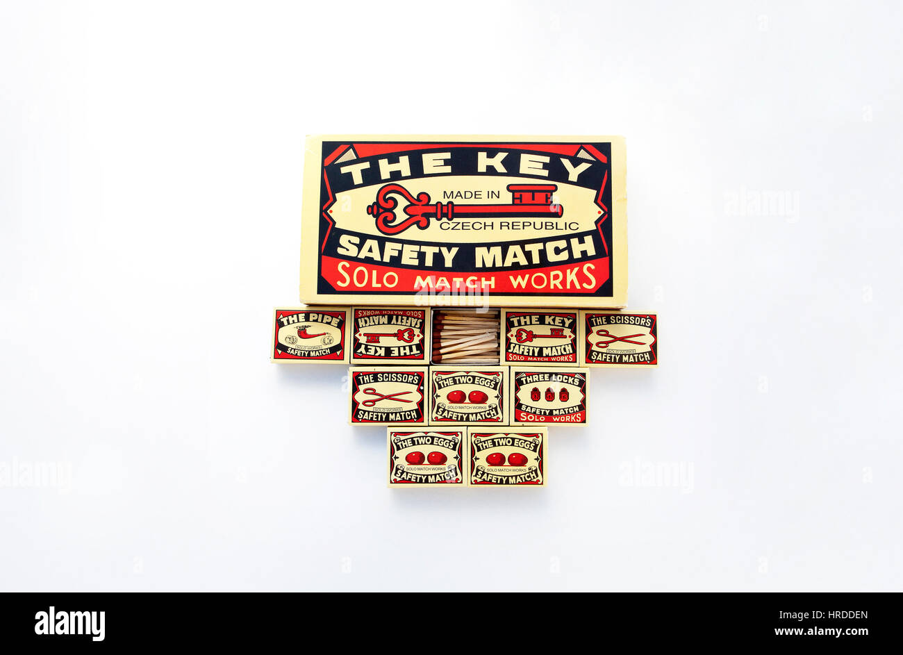 Solo match works, Safety match, the key Stock Photo - Alamy