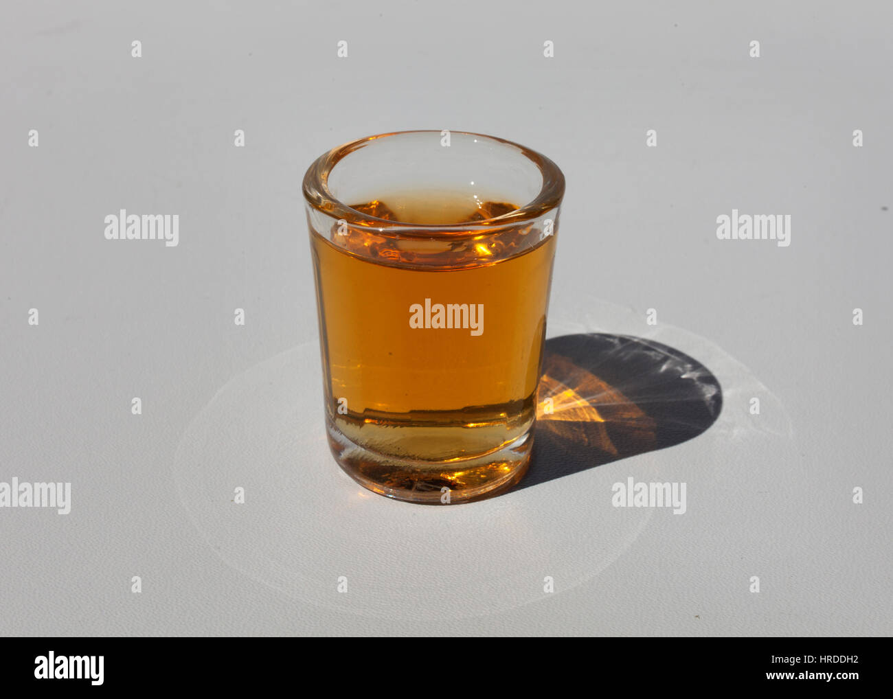 short drink, shot glass, rum Stock Photo - Alamy