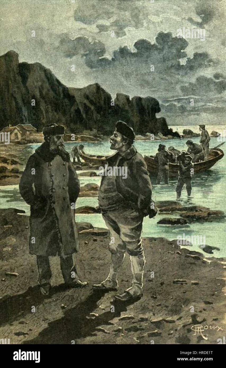 'The Sphinx of the Ice Fields' by George Roux 18 Stock Photo - Alamy