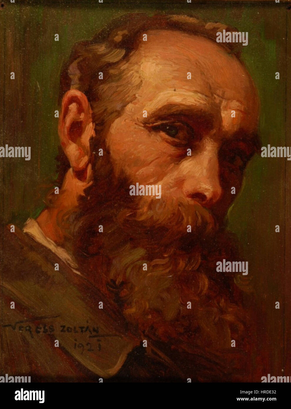 Veress’s self-portrait from 1921 reflects his mastery of expressionism ...