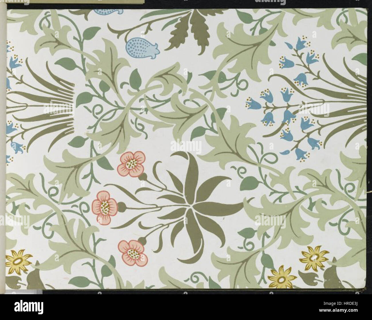 Brooklyn Museum - Wallpaper Sample Book 1 - William Morris and Company ...