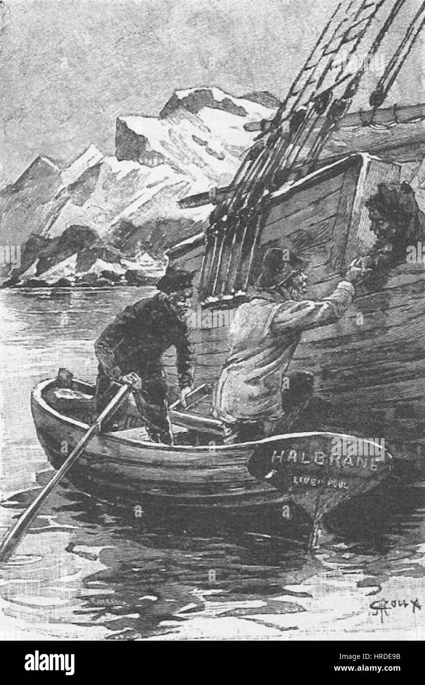 'The Sphinx of the Ice Fields' by George Roux 09 Stock Photo - Alamy