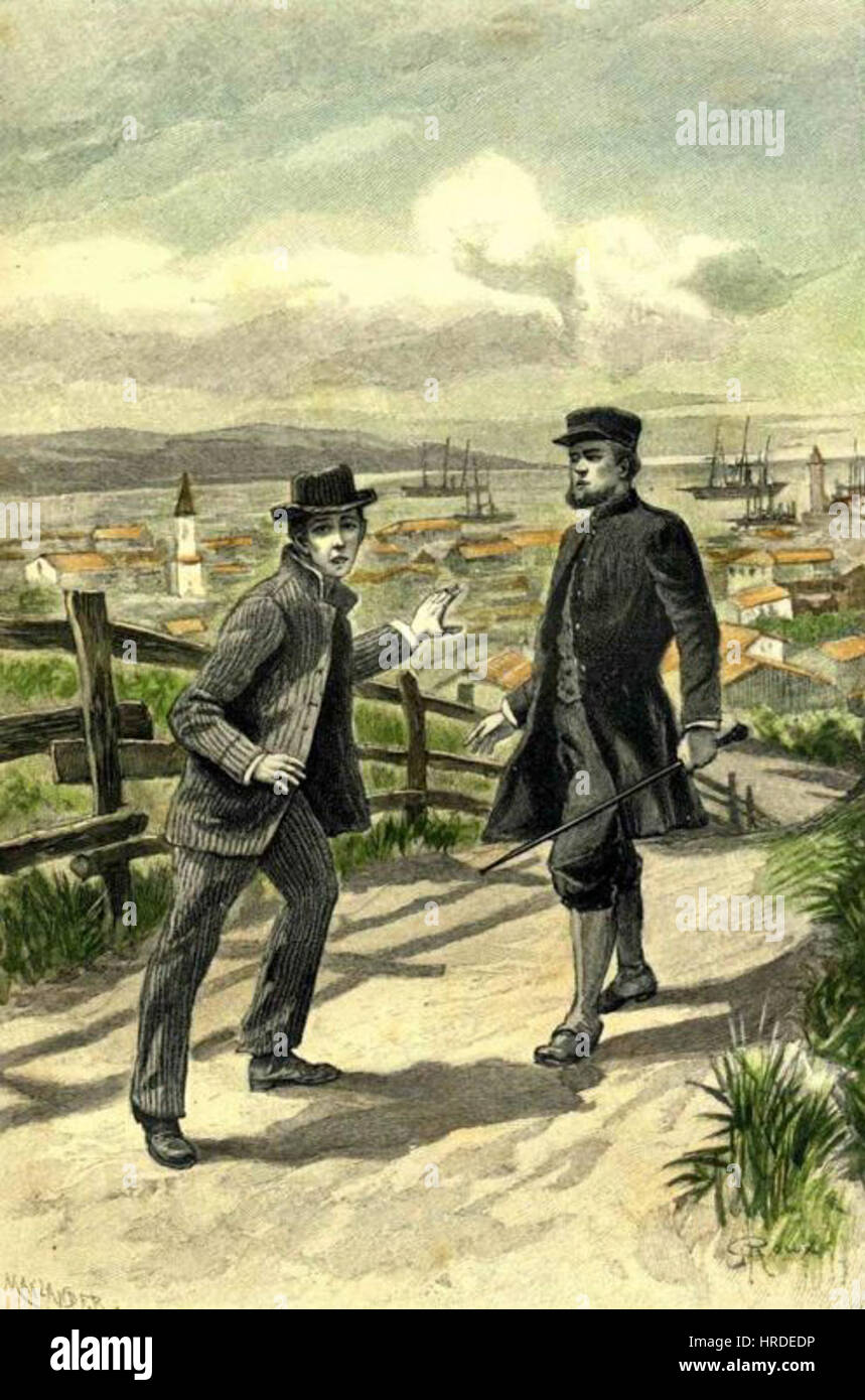 'The Kip Brothers' by George Roux 31 Stock Photo - Alamy