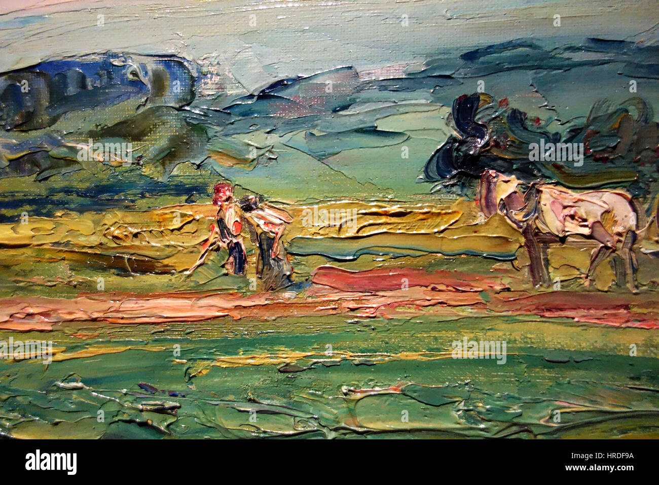 This detailed view of Landau by Max Slevogt showcases the German artist ...