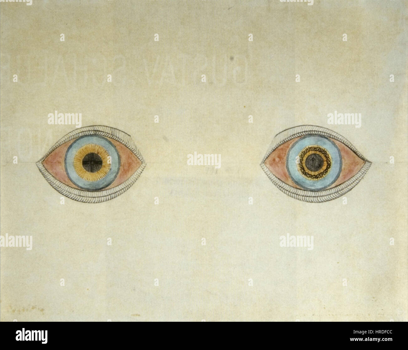 August Natterer Meine Augen zur Zeit der Erscheinungen Stock Photo - Alamy