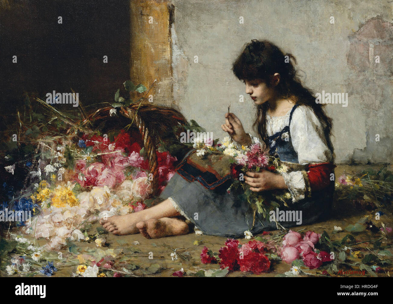 Alexei Harlamoff, active between 1840 and 1922, was a Russian portrait ...