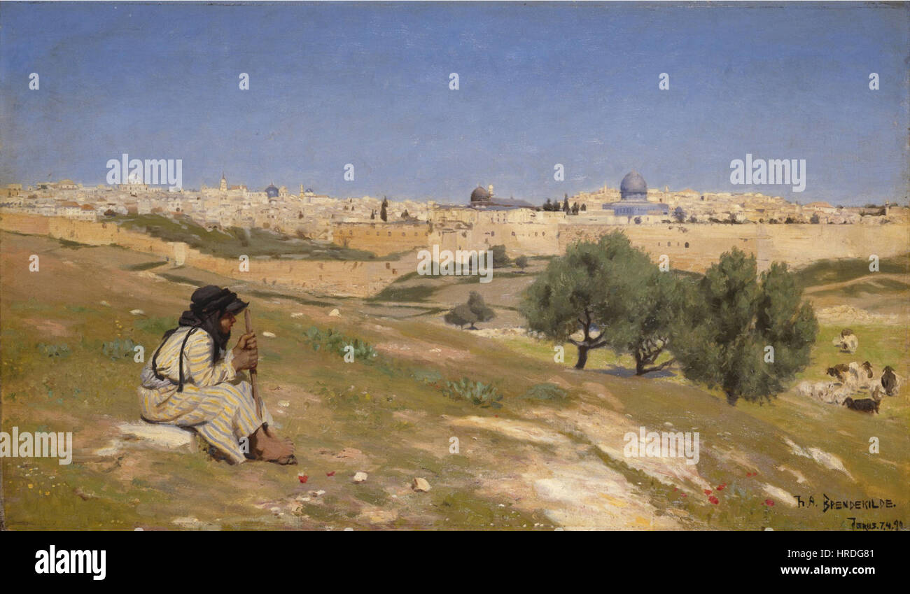 Old jerusalem 1890 hi-res stock photography and images - Alamy