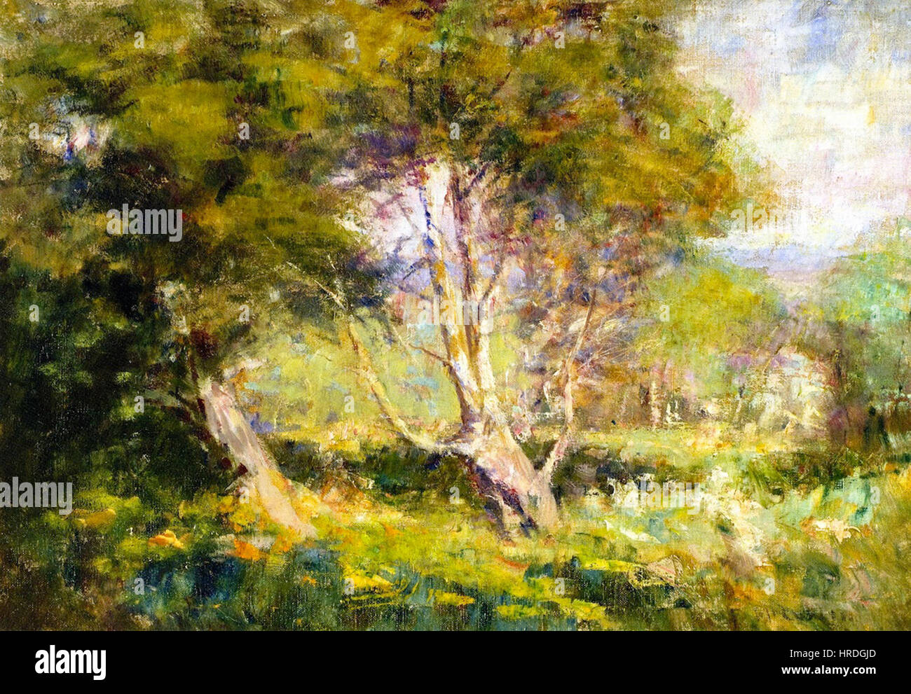 Frederick McCubbin - A Spring Pastoral (c.1908 Stock Photo - Alamy