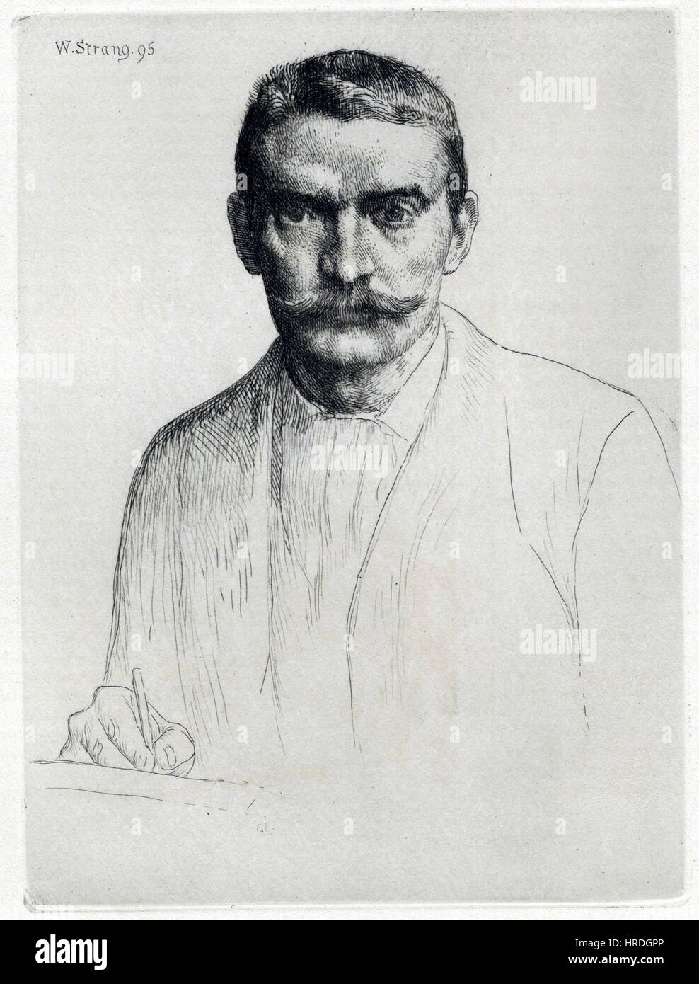 This self-portrait by Strang provides insight into the artist's own ...