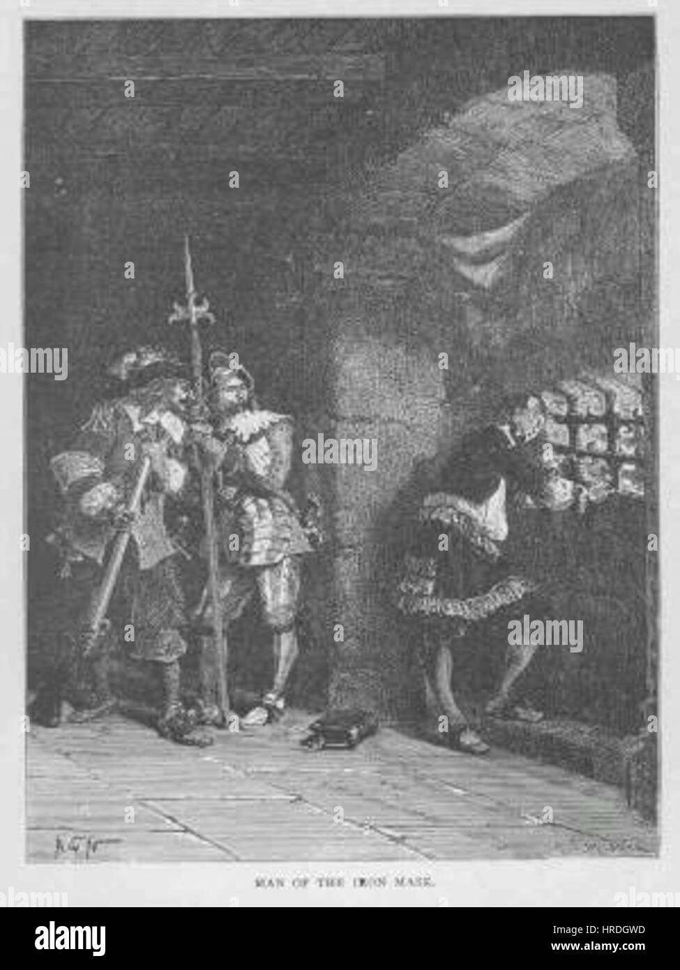 Man and mask Black and White Stock Photos & Images - Alamy