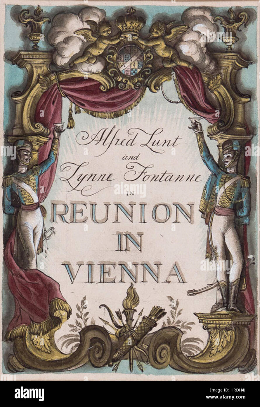 Rex Whistler - Reunion in Vienna Stock Photo - Alamy