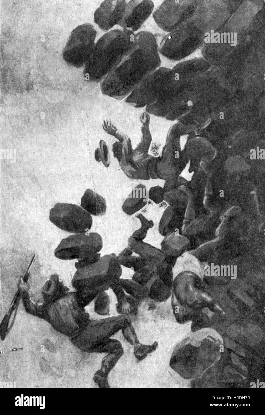 French military event Black and White Stock Photos & Images - Alamy