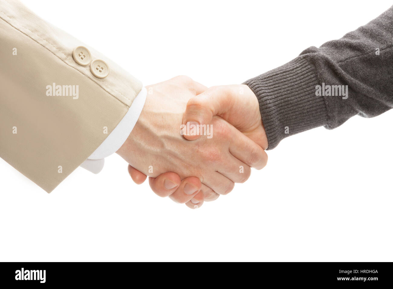 Closeup shot men greeting hi-res stock photography and images - Alamy