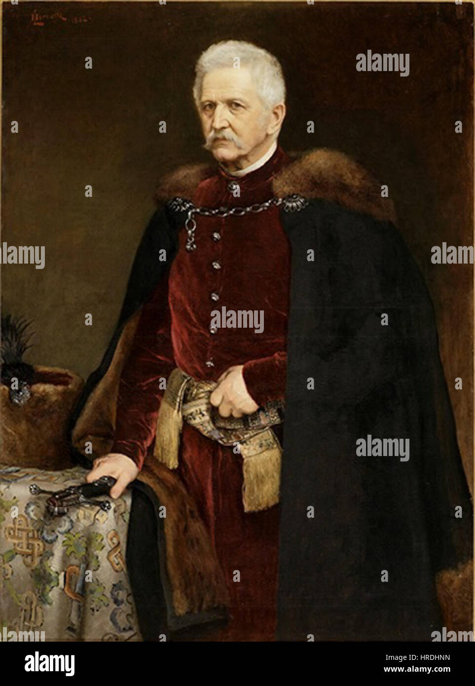 This portrait of Leon Sapieha by Horowitz captures the Polish nobleman ...