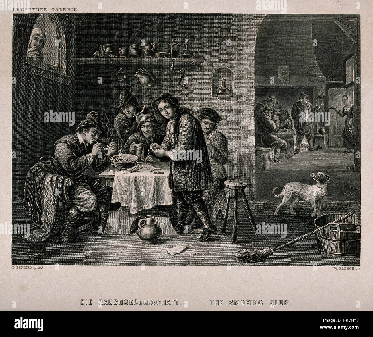 Five men play cards hi-res stock photography and images - Alamy