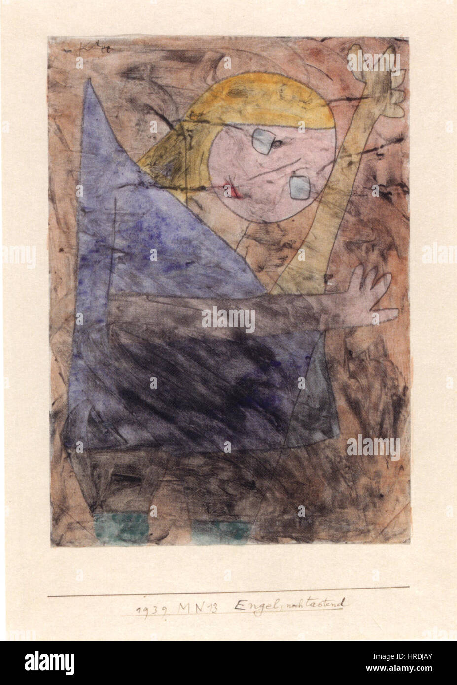 Paul Klee Engel, noch tastend 1939 Stock Photo - Alamy