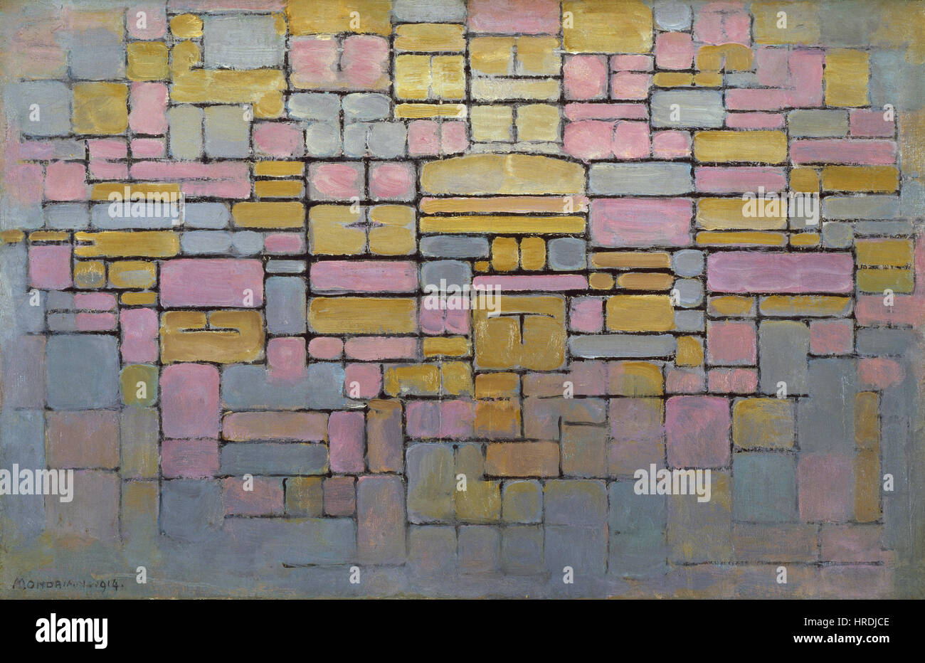 Tableau no 2 Composition no V, by Piet Mondriaan Stock Photo - Alamy