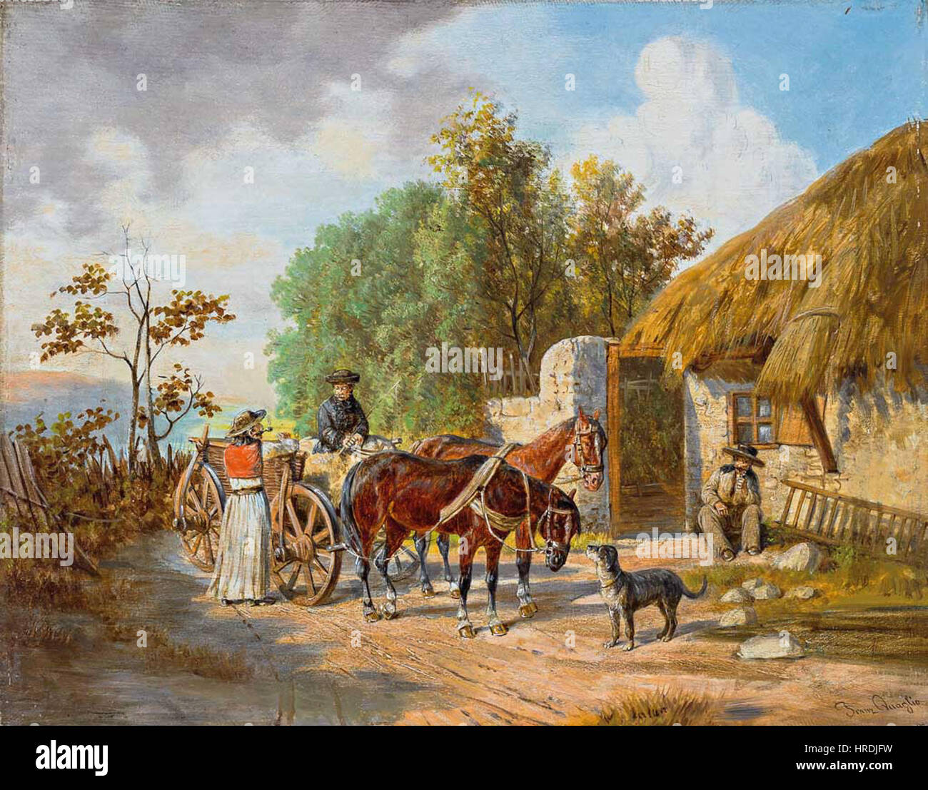 Lively scene depicts group hi-res stock photography and images - Alamy