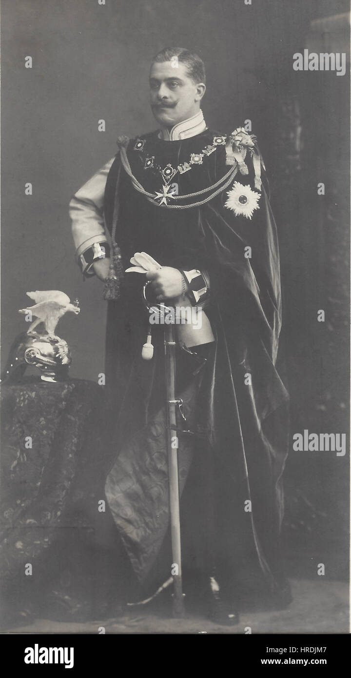 This portrait of Kaiser Wilhelm II depicts the German emperor in the ...