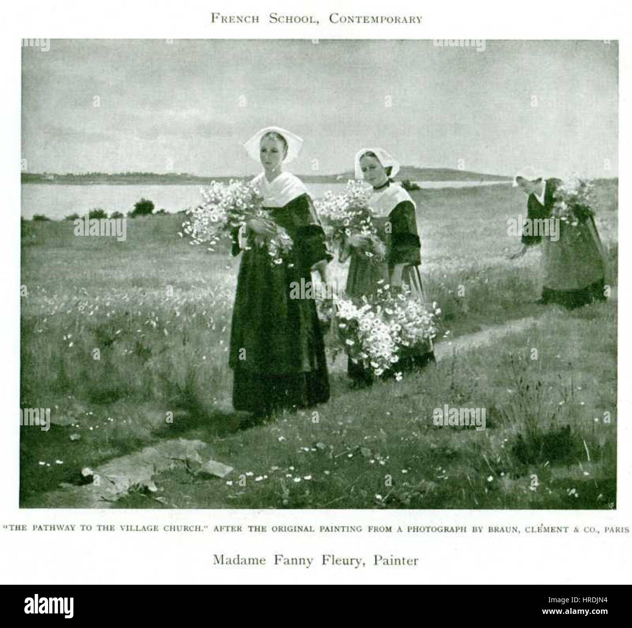 Pathway to church Cut Out Stock Images & Pictures - Alamy