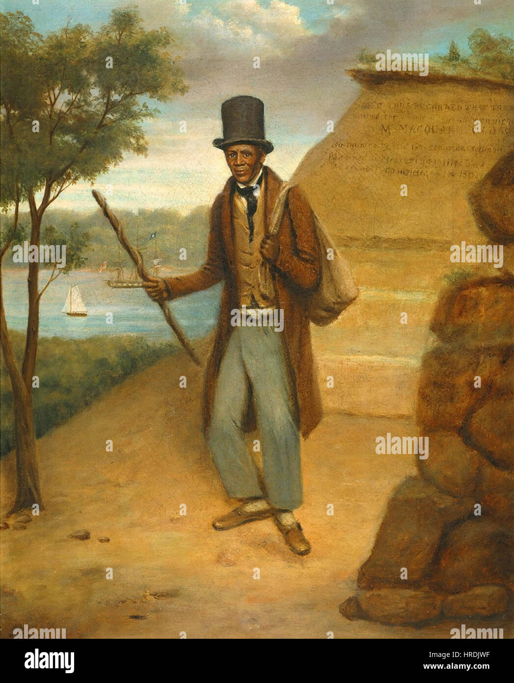 *Billy Blue* is a portrait or representation often associated with ...