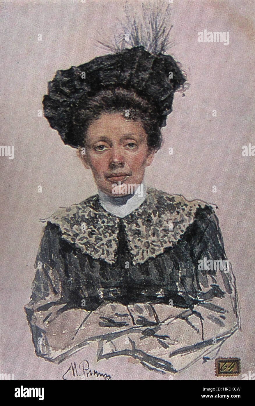 Drawing by ilya repin hi-res stock photography and images - Alamy