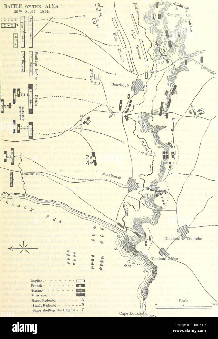 Battle of the alma hi-res stock photography and images - Alamy