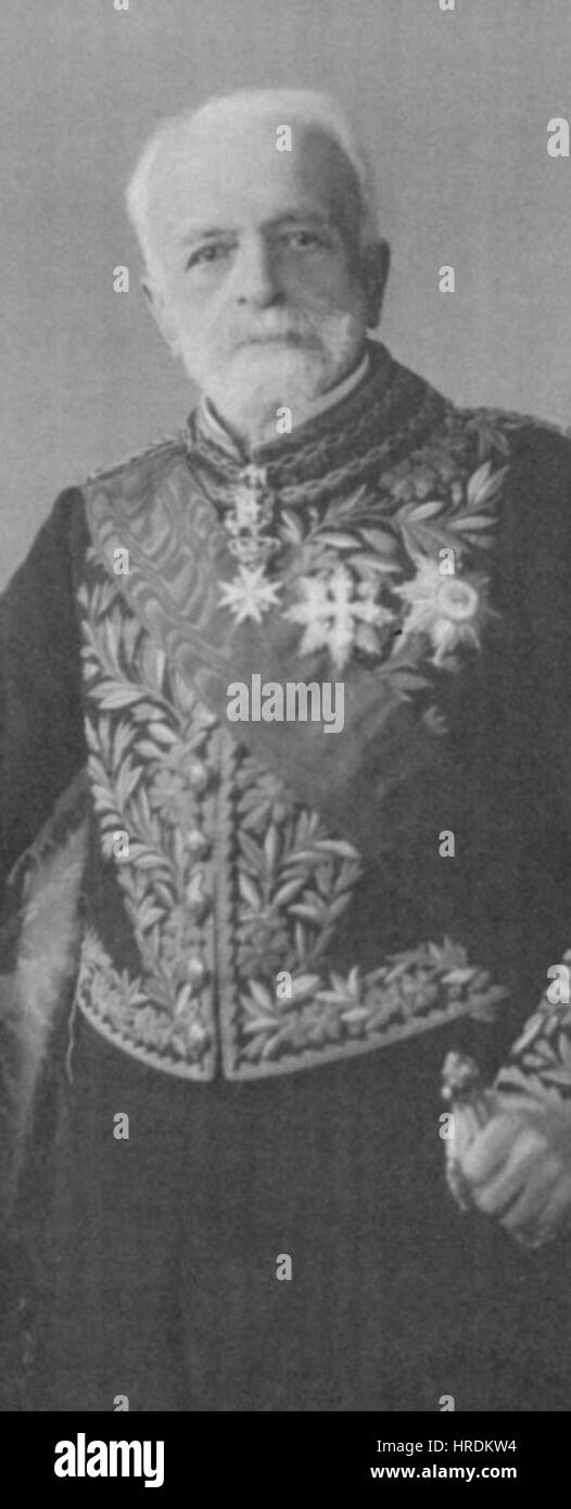 A photograph of Duke Giovanni Battista Borea d'Olmo, an Italian ...