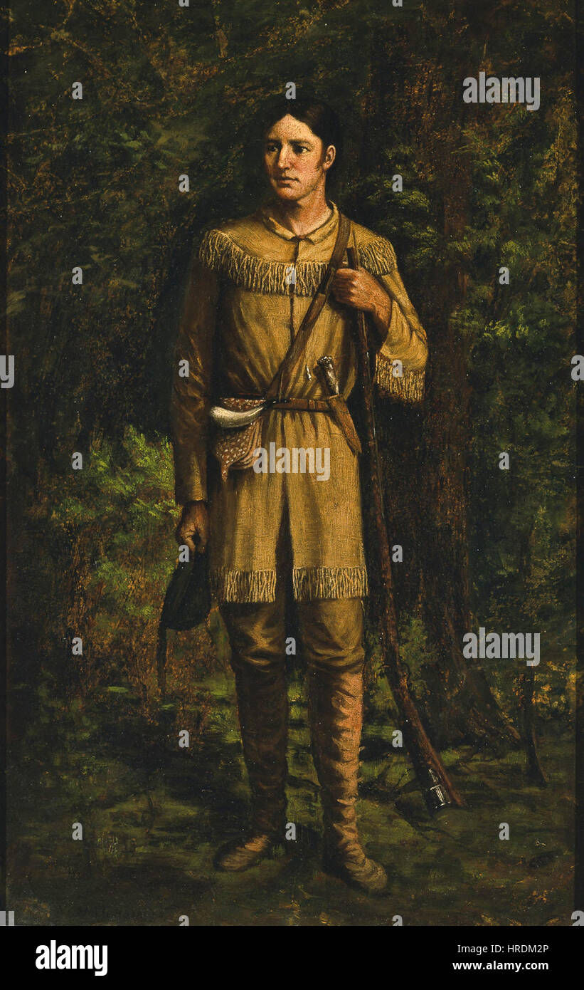 Davy crockett hi-res stock photography and images - Alamy