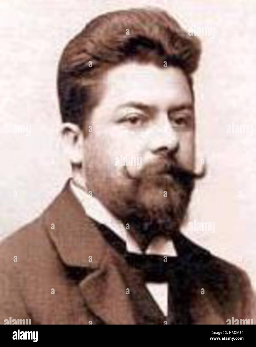 The portrait of Poldini Ede showcases the artist in a formal setting ...