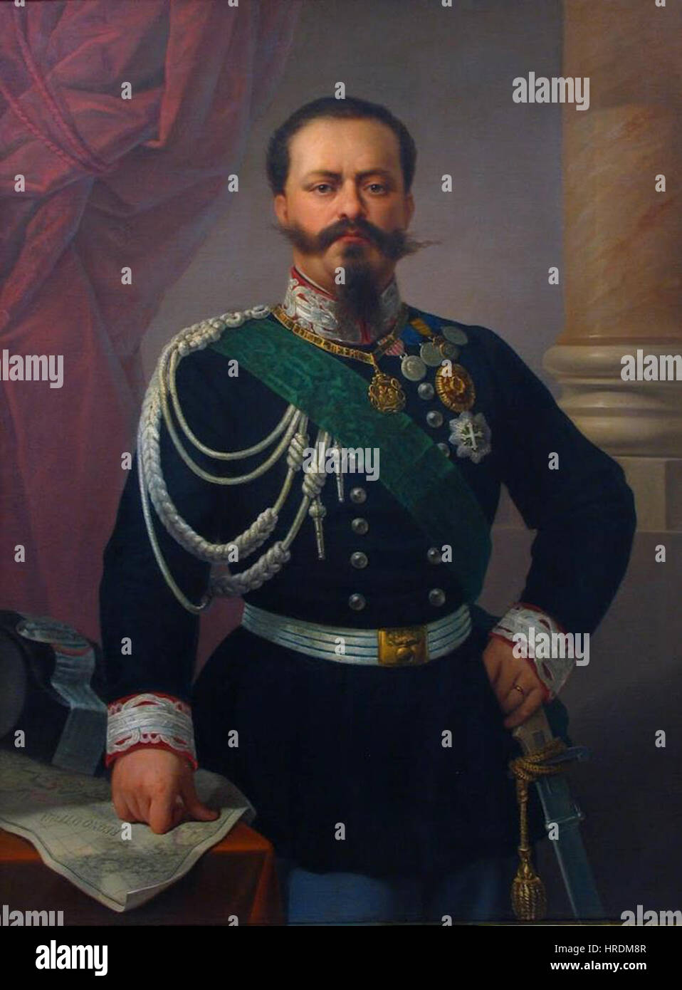 'Ritratto di S.M. Vittorio Emanuele II' is a portrait of Victor ...