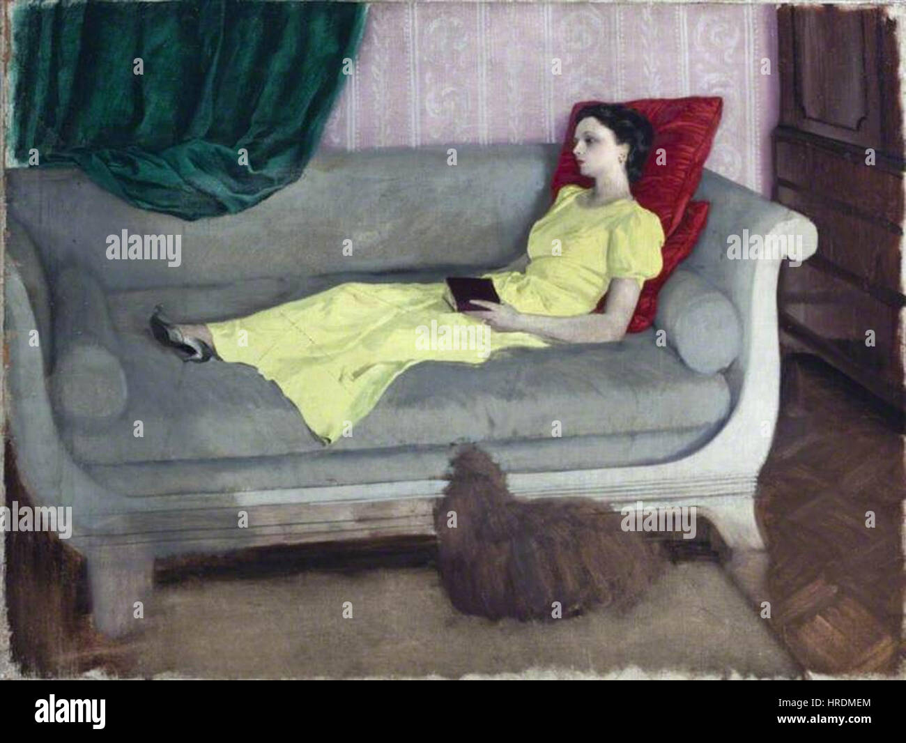 Rex Whistler’s 1938 portrait of Lady Elizabeth Paget, later von ...