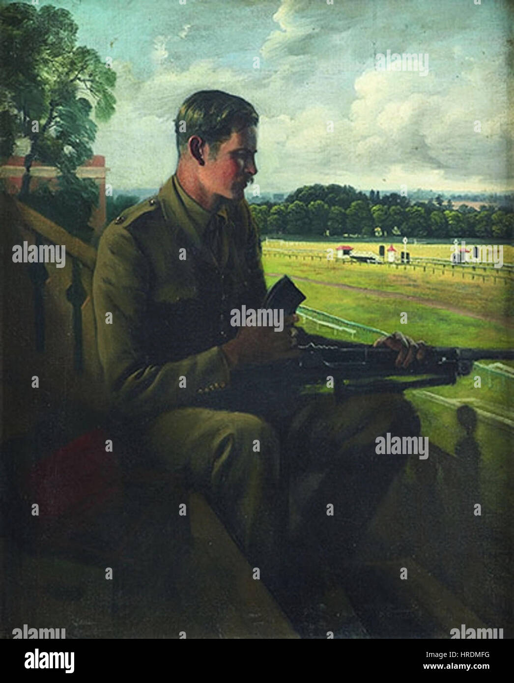Rex Whistler - Lieutenant Jock Lewes, co-founder of the SAS 1940 Stock ...
