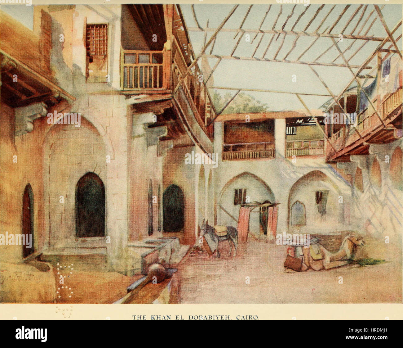 'Cairo, Jerusalem, and Damascus' (1912) captures the unique atmosphere ...