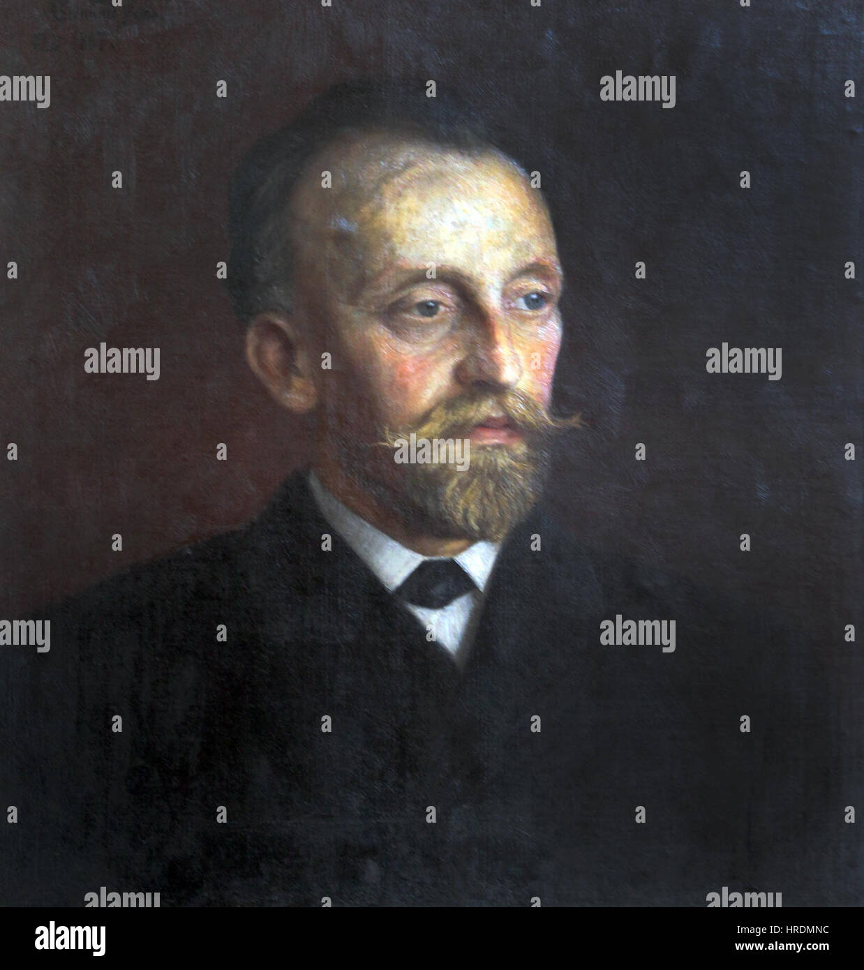 This 1887 portrait of Heinrich Sauermann, painted by Fehr, captures the ...