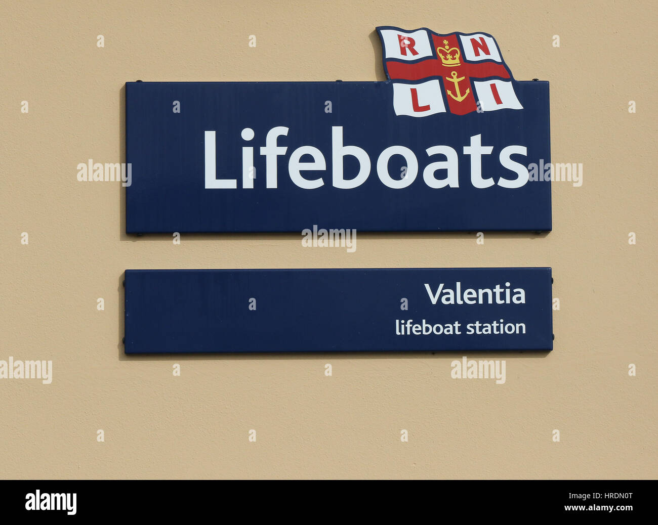 Sign at lifeboat station hi-res stock photography and images - Alamy