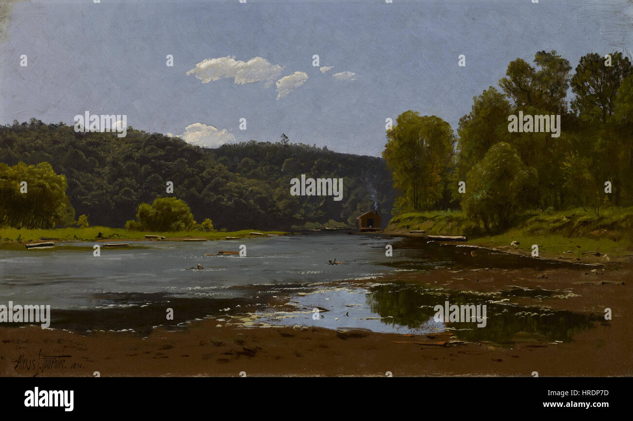 Alexis Jean Fournier's 'Landscape' showcases his impressionist approach ...
