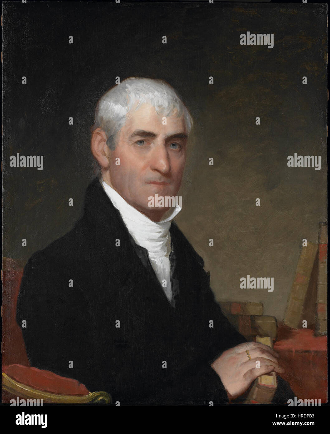 Gilbert Stuart - Portrait of Judge Daniel Cony of Maine (1752-1842 ...