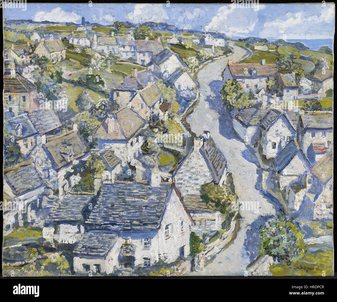 Walter Elmer Schofield - Mining Village in Cornwall - 2007.47 ...