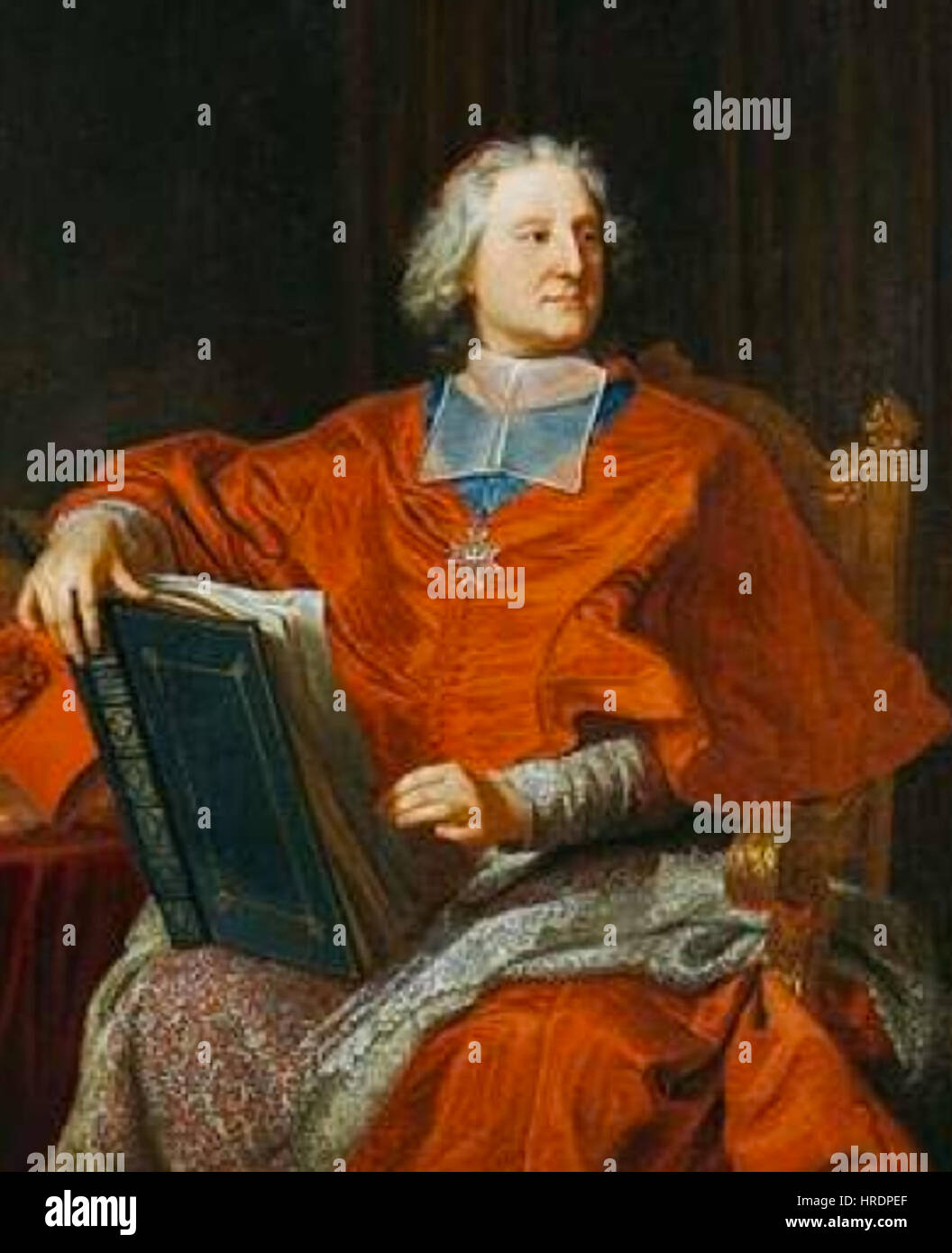 Portrait of Melchior de Polignac Stock Photo - Alamy