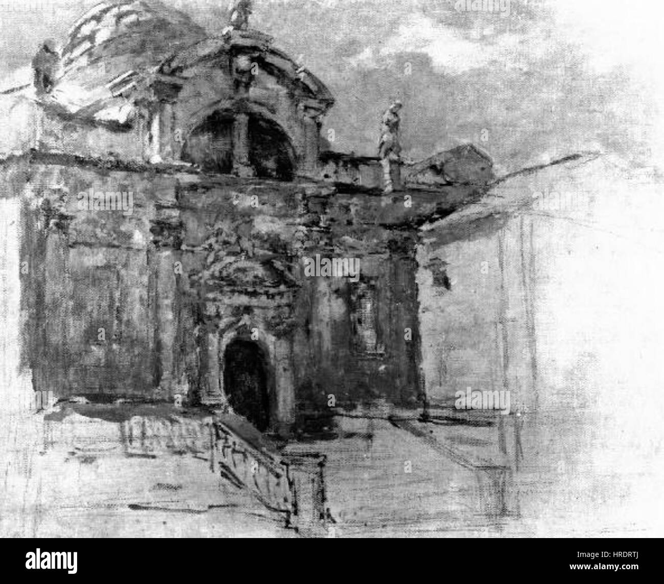 Croatia church Black and White Stock Photos & Images - Alamy