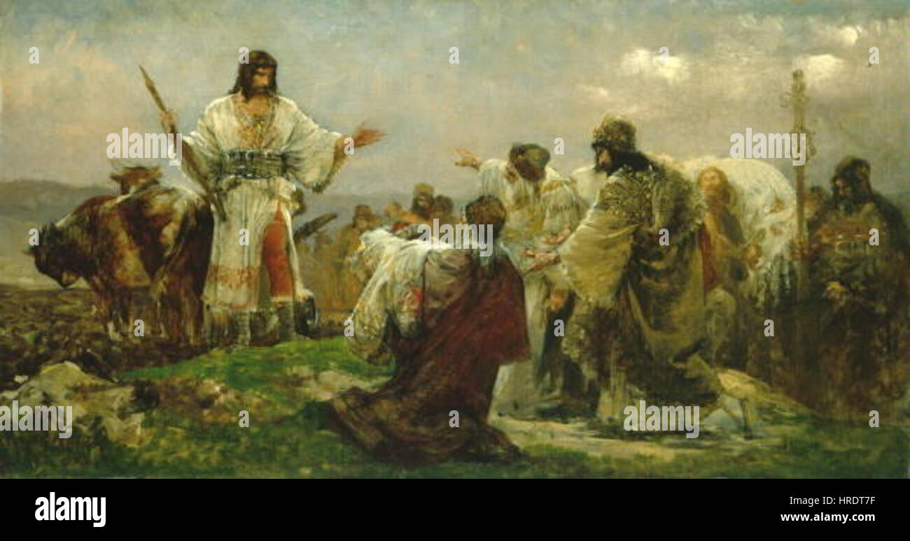 Frantisek Zenisek 25. 5. 1849-15. 11. 1916 - Premysl Orac Stock Photo ...